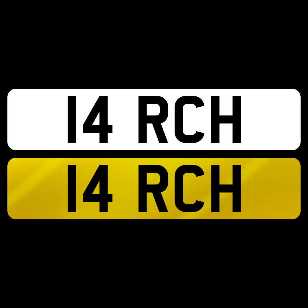14 RCH - Number Plate for Sale – REG KING