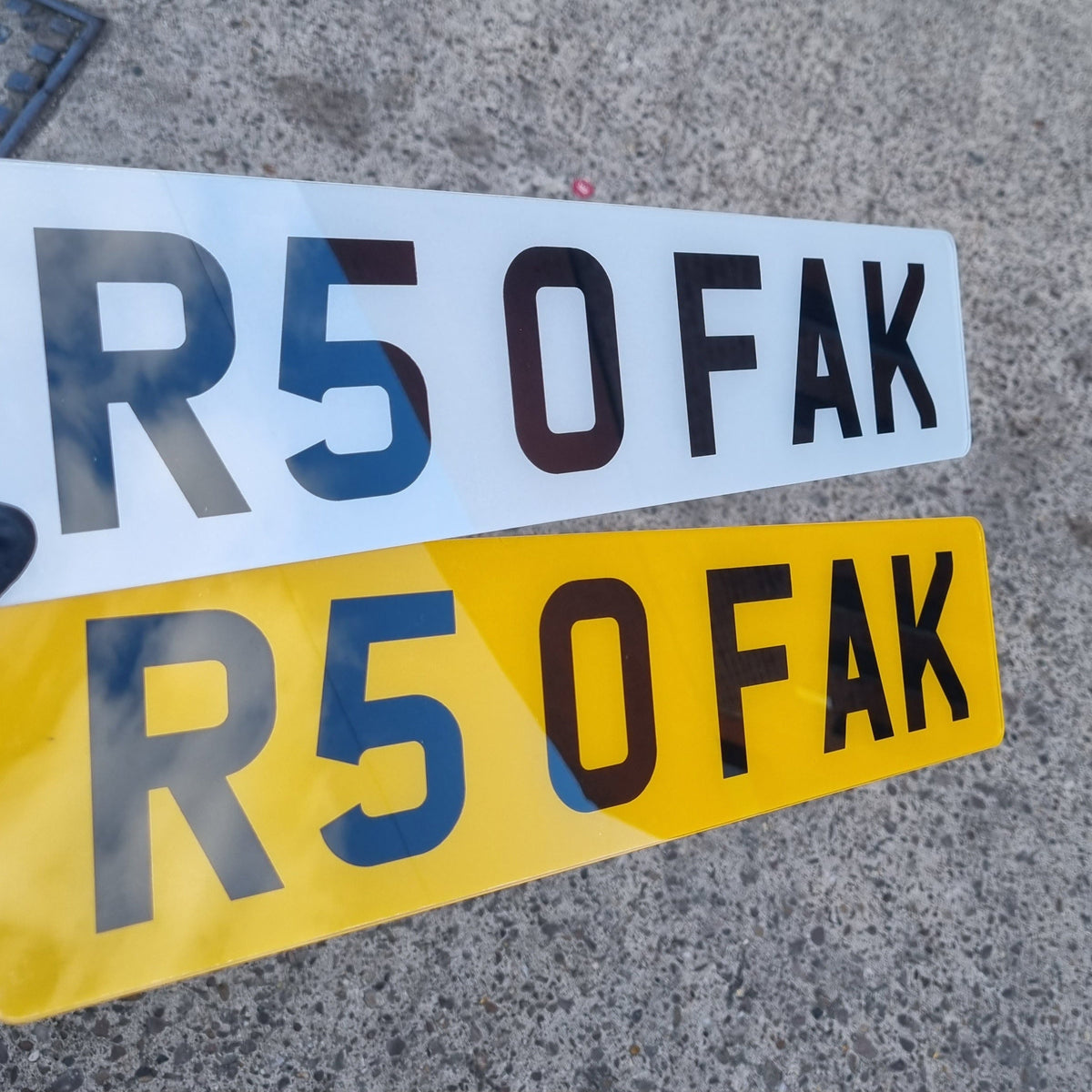 Build Your Own Number Plate | Custom Plates Online UK – REG KING