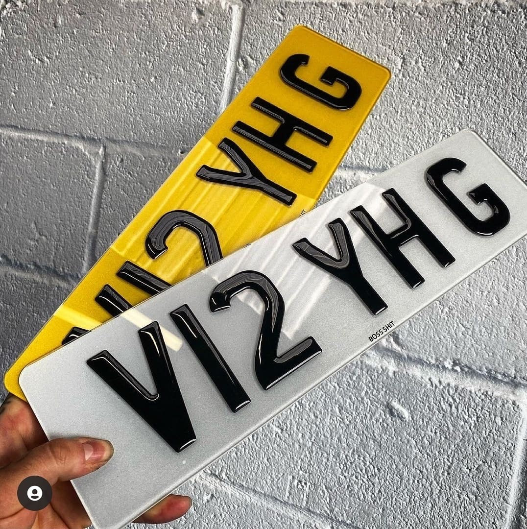 Build Your Own Number Plate | Custom Plates Online UK – REG KING